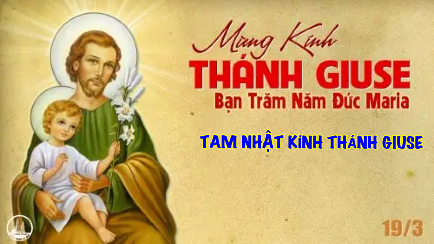 TUẦN TAM NHẬT KÍNH THÁNH GIUSE QUAN THẦY GIÁO HỘI VÀ GIÁO PHẬN THANH HÓA | Giáo Phận Thanh Hóa